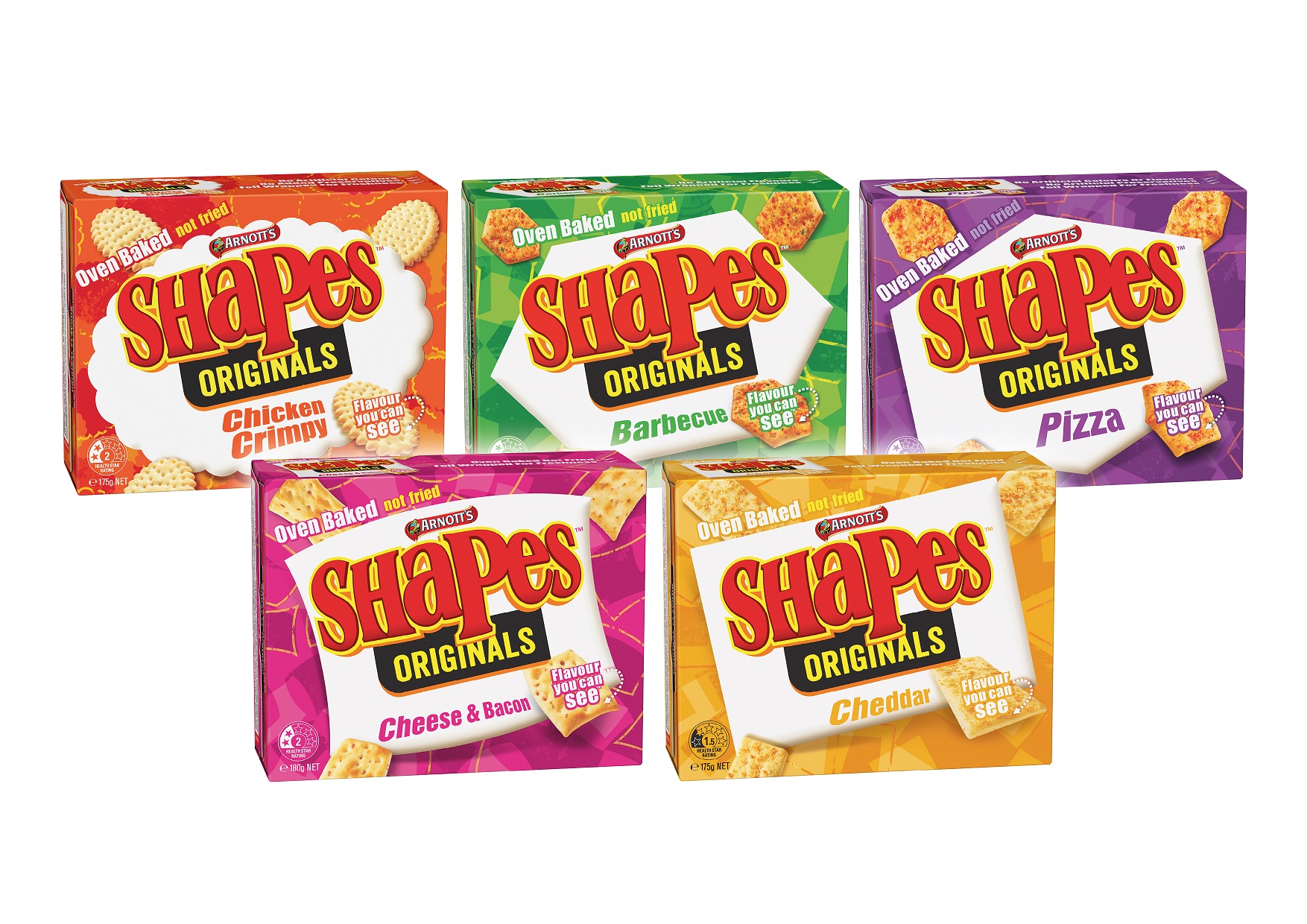 SHAPES ORIGINAL CHEESE & BACON AND CHEDDAR RETURN | Supermarket News